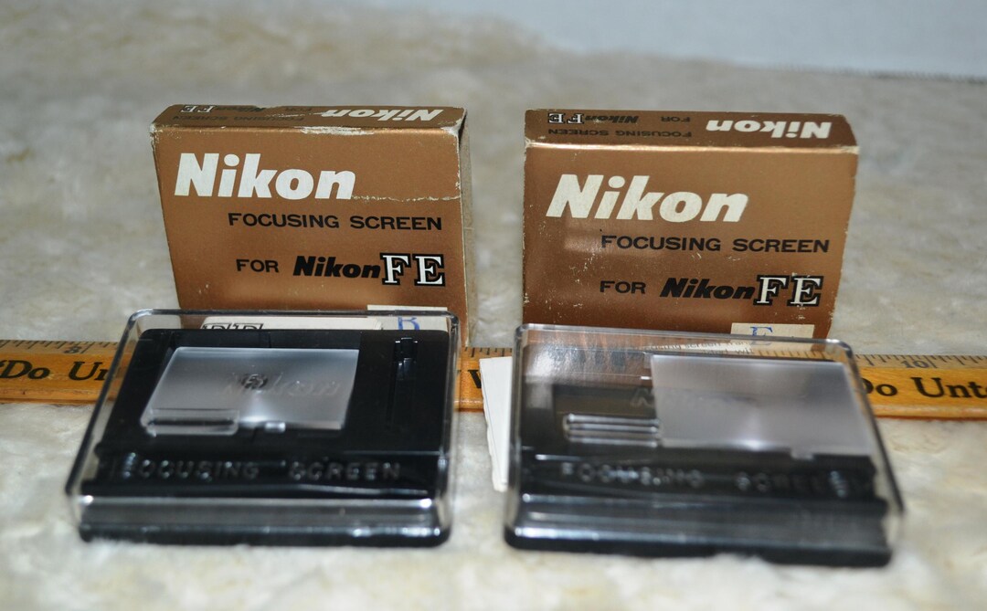 Pair of Nikon Focusing Screens!! - Etsy