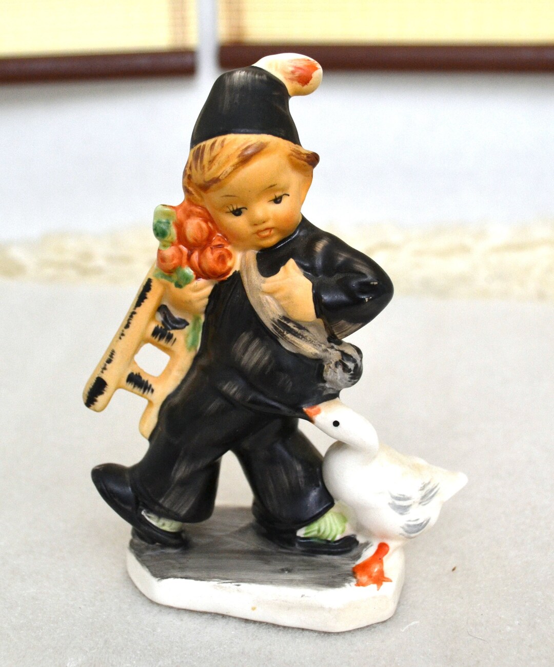 1954 Freidel Apple Boy and Duck - Etsy