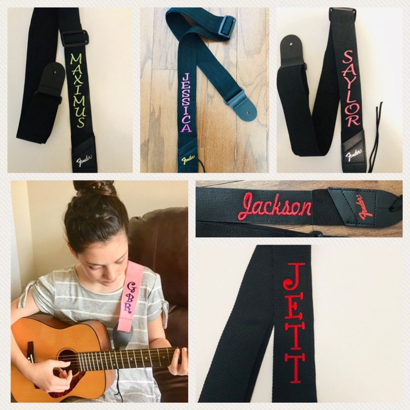 Personalized Guitar Strap - Etsy