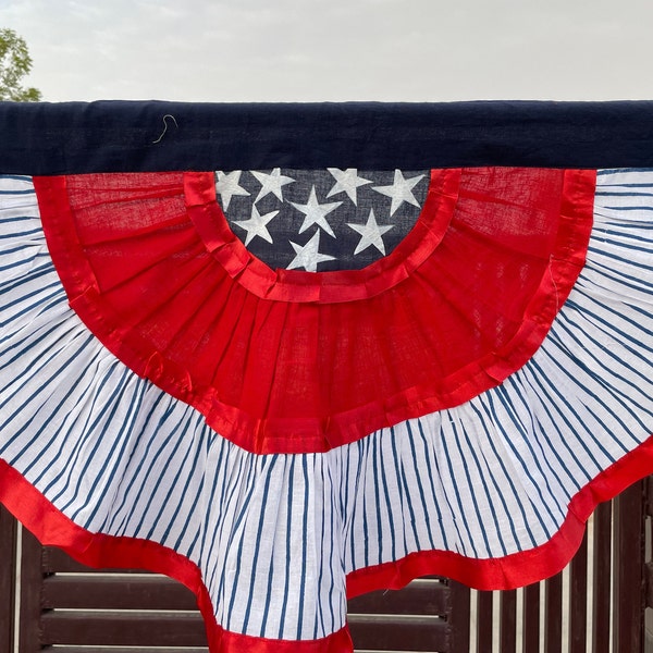 Patriotic Bunting Etsy