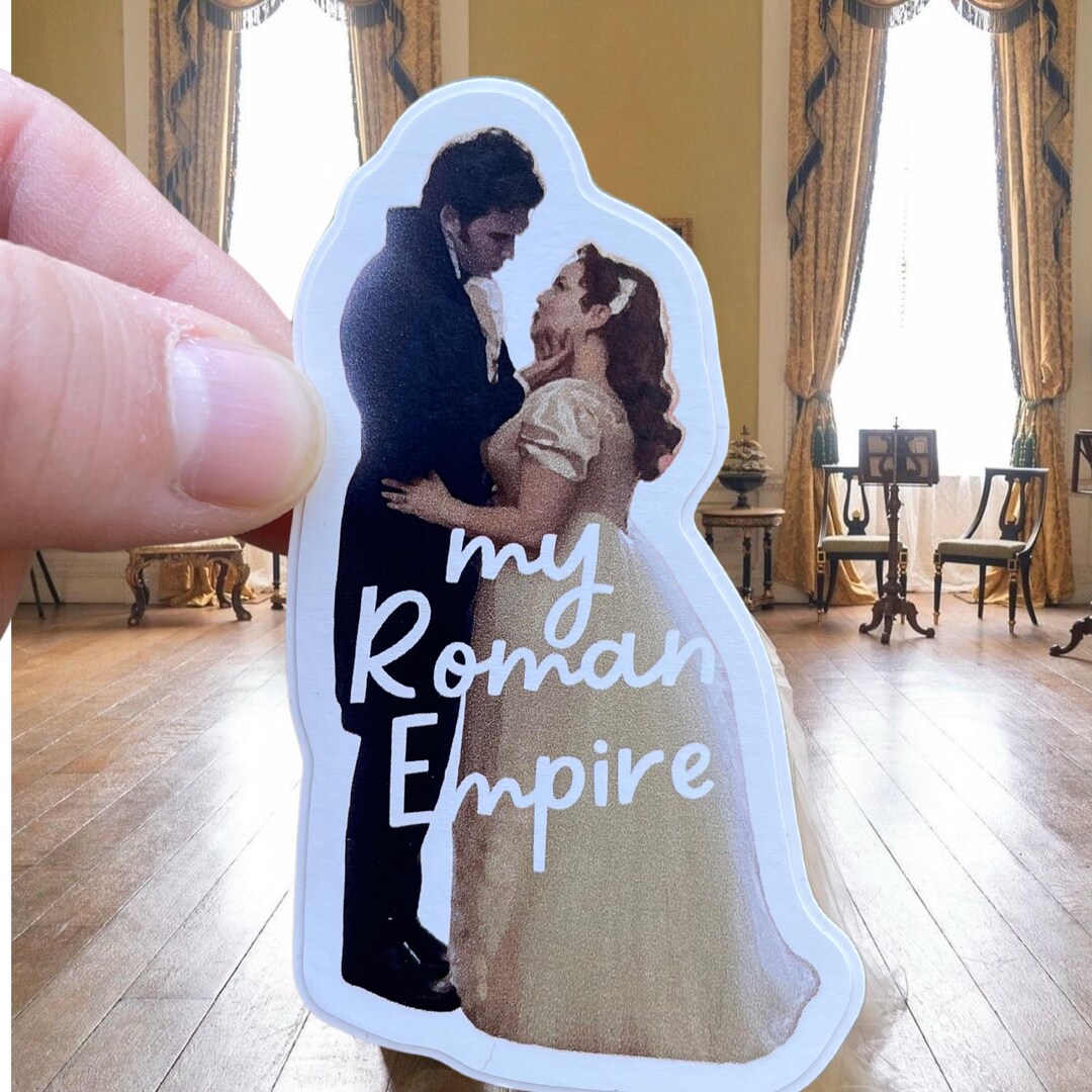 Bridgerton Polin Sticker my Roman Empire Themed Matte 3 Decal Penelope ...