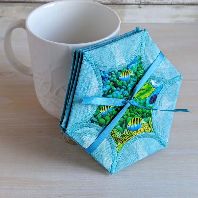 Quilted Coasters - Etsy