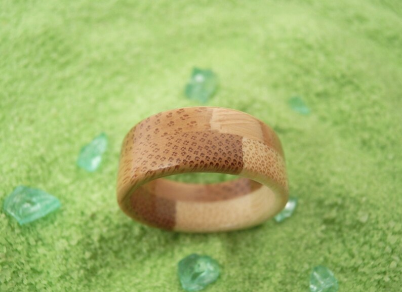 Bamboo Wood Ring Simple Classic Design for Men and Women | Etsy