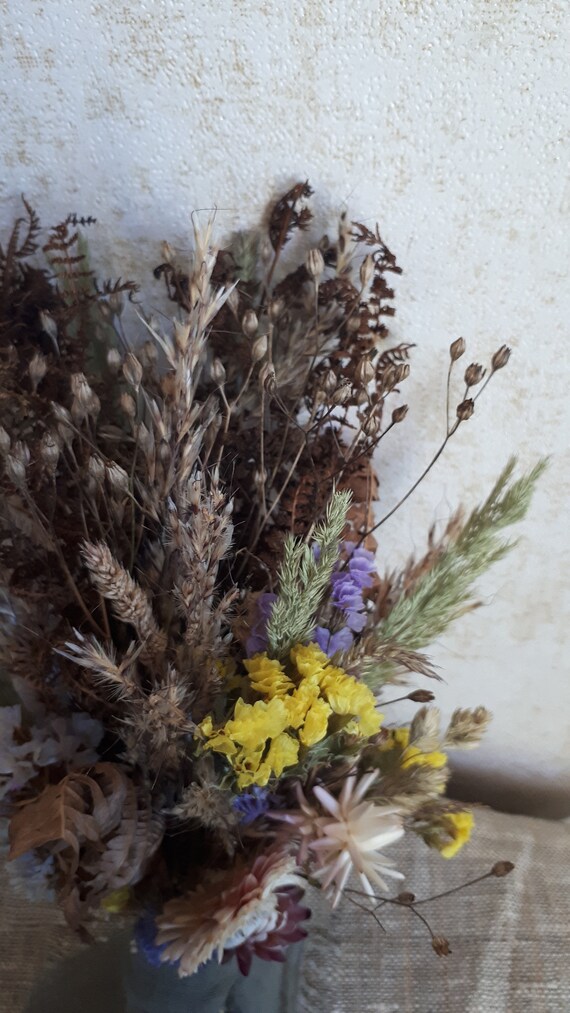 Home & Living Home Décor Dried bouquet natural dried flower,rustic ...