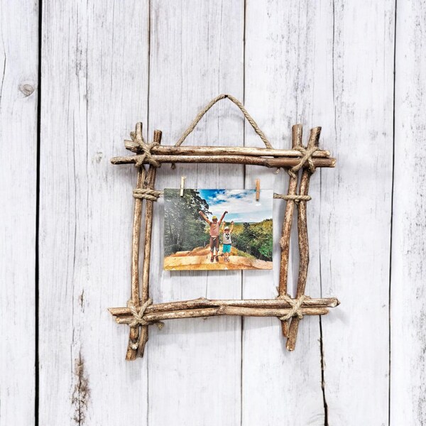 Twig Picture Frames - Etsy