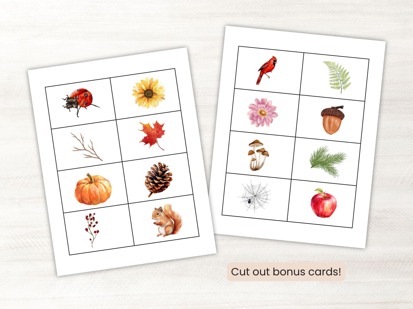 Fall Scavenger Hunt Printable, Autumn Scavenger Hunt Kids, for Toddlers ...