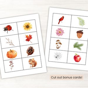 Fall Scavenger Hunt Printable, Autumn Scavenger Hunt Kids, for Toddlers ...