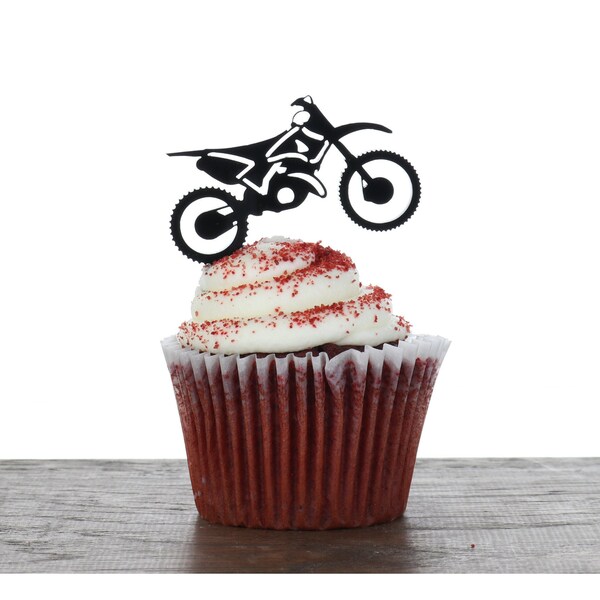 Motorcycle Cupcake - Etsy
