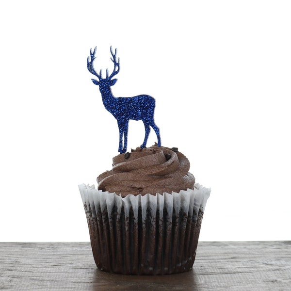 Deer Cupcake Topper - Etsy