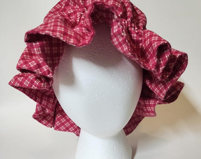 Mop Cap, Mrs. Claus Christmas Hat, Nightcap - Etsy