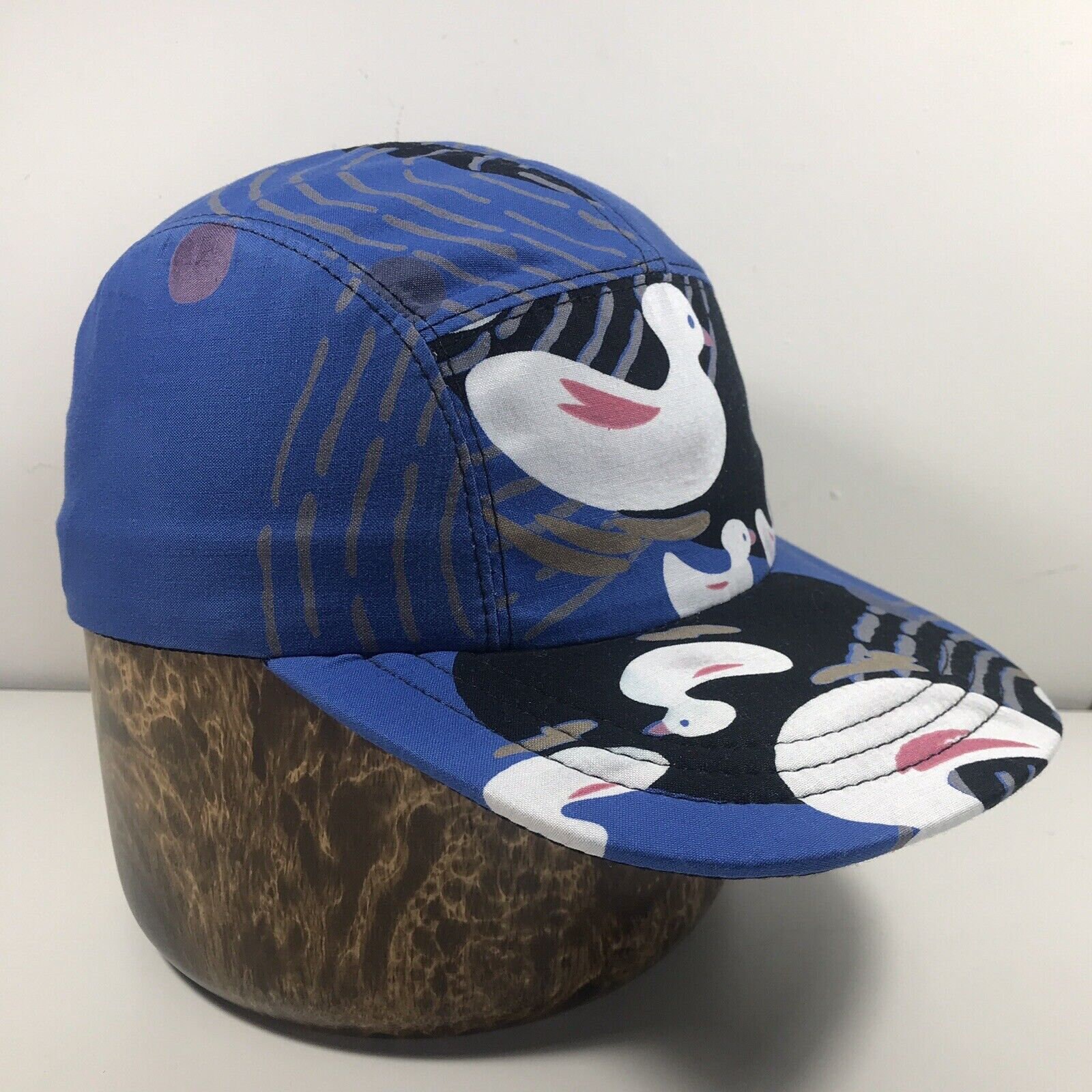 Duck Craftcap Five Panel Hat Yukata Custom Head Wear Reconstructed - Etsy