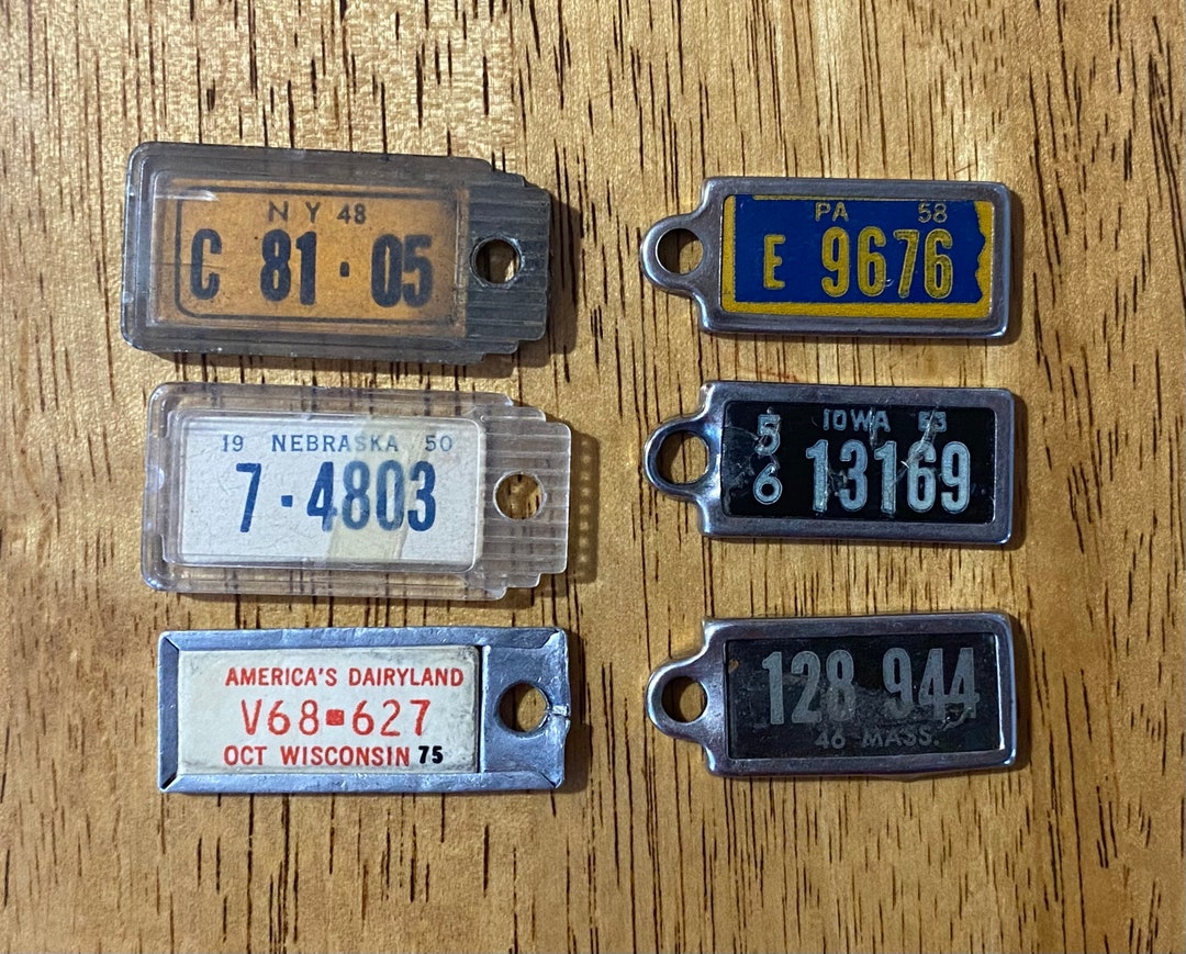 United States License Keychain, DAV, Disabled American Veterans - Etsy