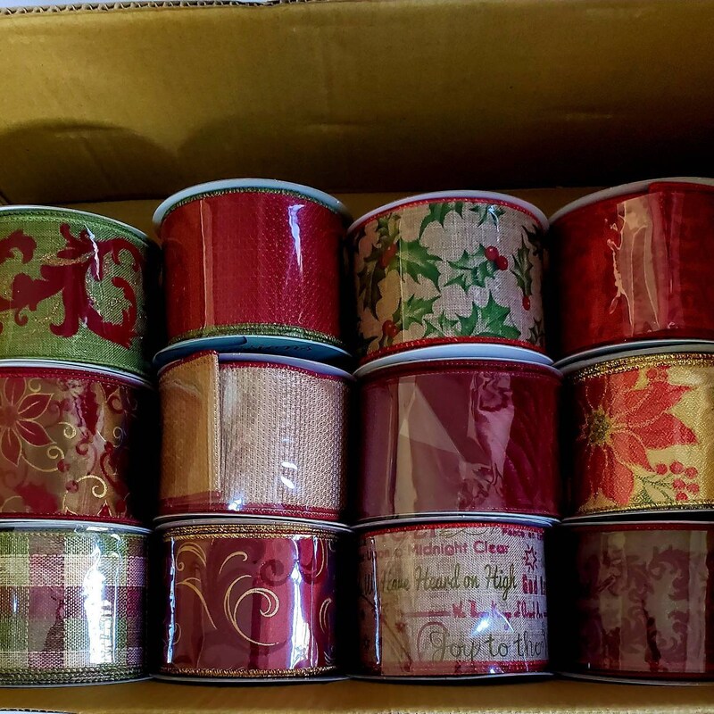 Christmas Ribbon - Etsy