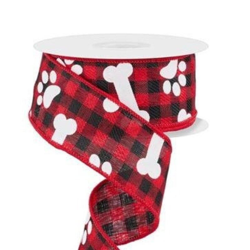 Paw Print Ribbon - Etsy