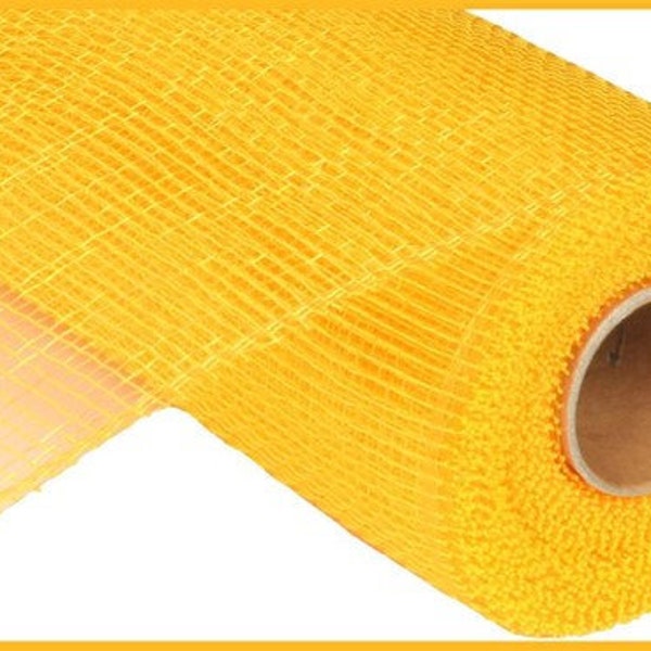 Yellow Deco Mesh - Etsy