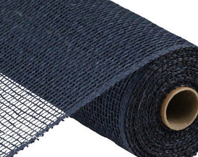 Navy Blue Poly Burlap Mesh 10 Inch, Poly Burlap Mesh, Poly Burlap Mesh ...