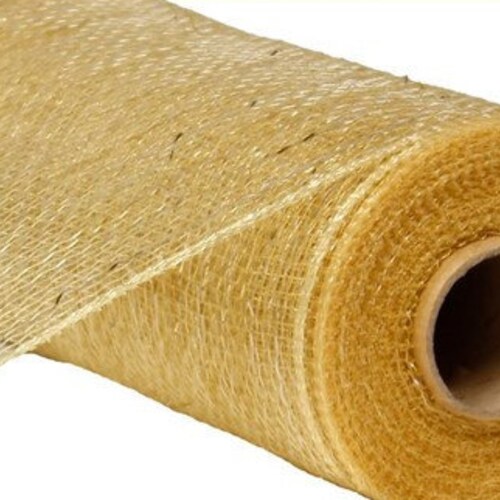 Poly Deco Mesh Yellow Deco Mesh 10 X 10 Yards - Etsy