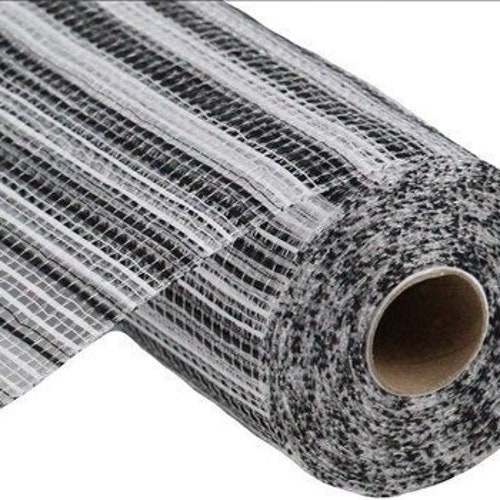 White Horizontal Wide Stripe Mesh 10 Wide X 10 Yards - Etsy