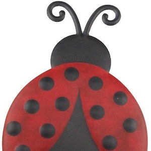 Ladybug Embossed Metal Sign, Polka Dot Sign, Ladybug, Ladybug Wreath ...
