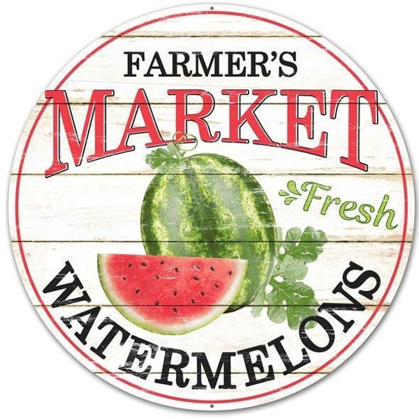 Watermelon Sign - Etsy