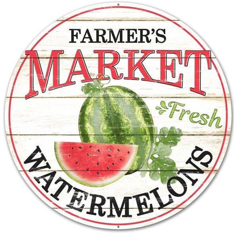 Watermelon Sign - Etsy