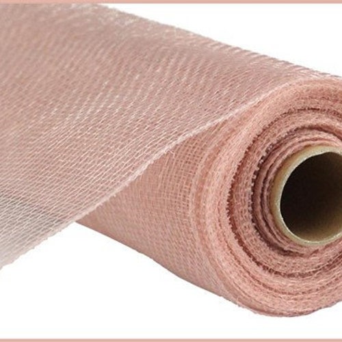 Rose Gold Deco Mesh 10 Inch Rose Gold Mesh Deco Mesh for | Etsy