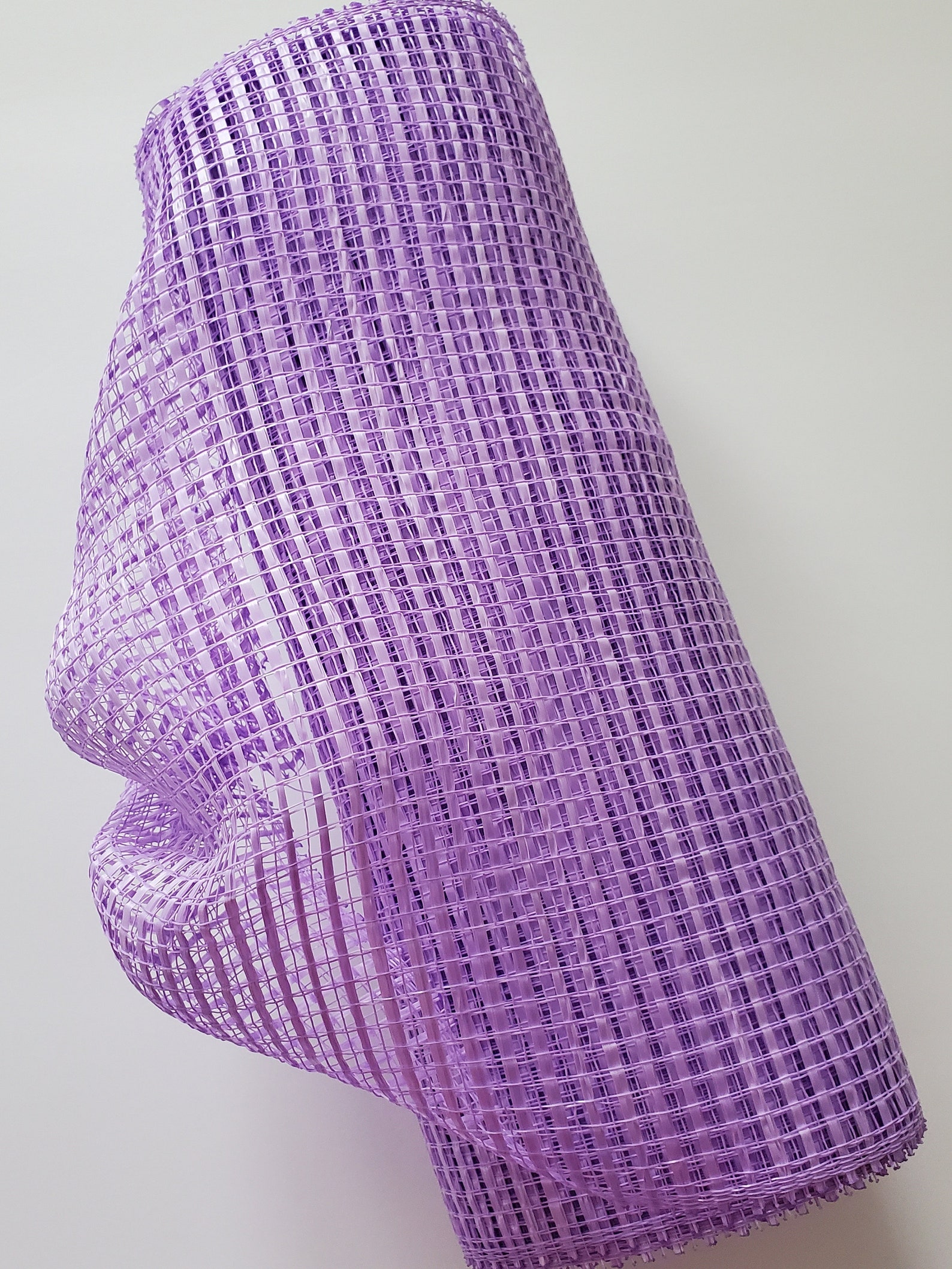 Lavender Horizontal Wide Stripe Mesh 10 Wide X 10 Yards Long, Lavender ...