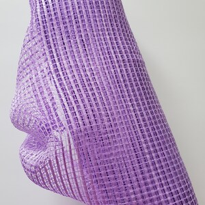 Lavender Horizontal Wide Stripe Mesh 10" Wide X 10 Yards Long, Lavender ...