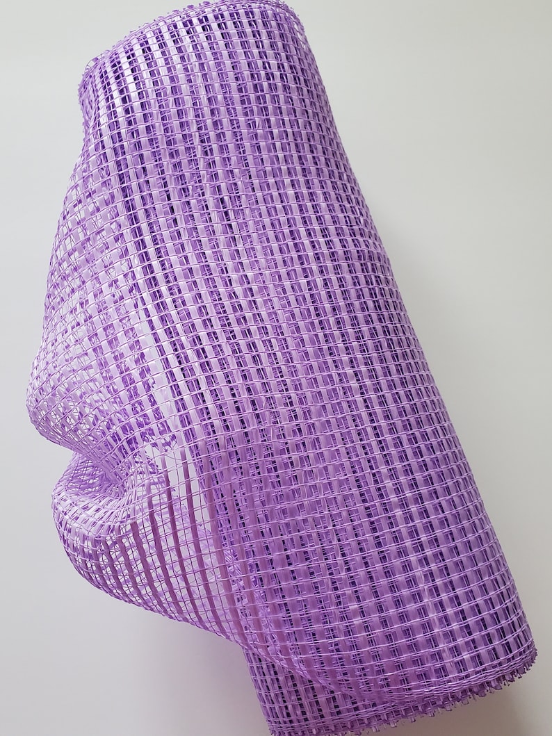 Lavender Horizontal Wide Stripe Mesh 10" Wide X 10 Yards Long, Lavender ...