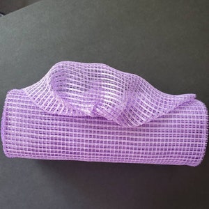Lavender Horizontal Wide Stripe Mesh 10" Wide X 10 Yards Long, Lavender ...