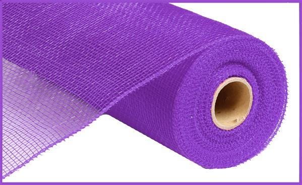 Purple Deco Mesh 10 Inch, Purple Deco Mesh, Deco Mesh for Wreath, 10 ...