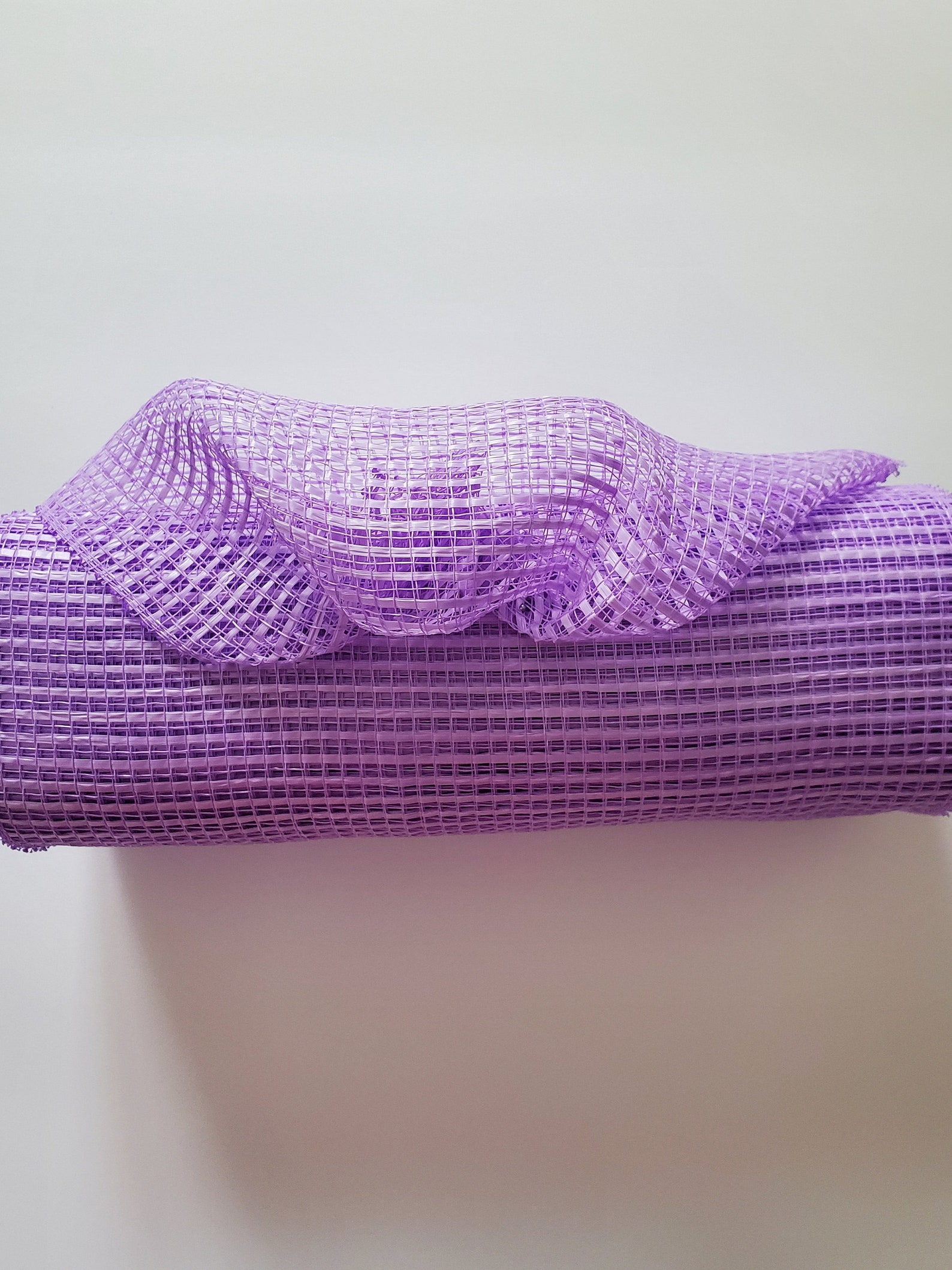 Lavender Horizontal Wide Stripe Mesh 10 Wide X 10 Yards Long, Lavender ...