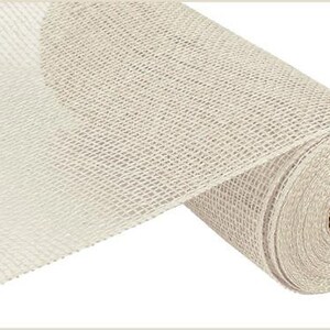 Cream Poly Burlap Mesh 10 Inch, Poly Burlap Mesh, Poly Burlap Mesh for ...