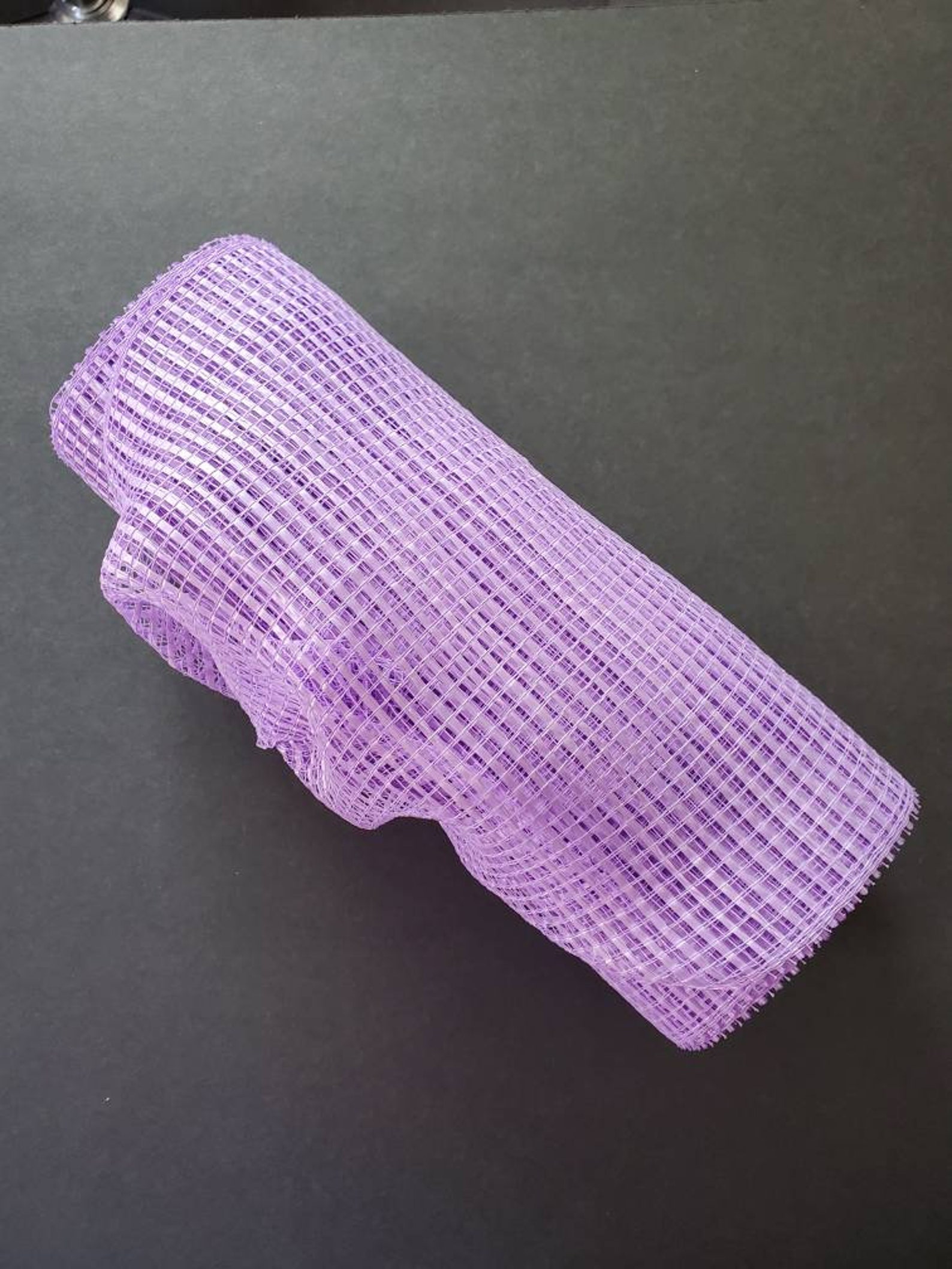 Lavender Horizontal Wide Stripe Mesh 10 Wide X 10 Yards Long, Lavender ...