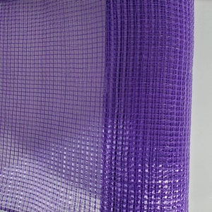Purple Horizontal Wide Stripe Mesh 10" Wide X 10 Yards, Wreath Mesh ...