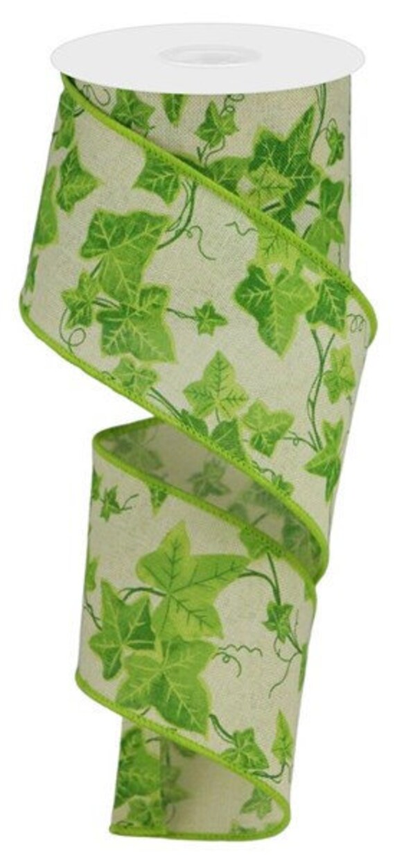 Wreaths & Door Hangers Home Décor Home & Living Ivy Ribbon Green Ivy On ...