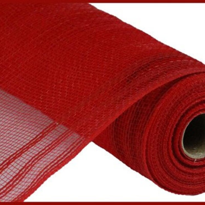 Red Mesh Wreath - Etsy