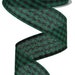 Gingham Check Emerald Green/black Wired Ribbon 1.5" X 10 Yards ...