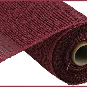 Burgundy Poly Burlap Mesh 10 Inch, Poly Burlap Mesh, Poly Burlap Mesh ...