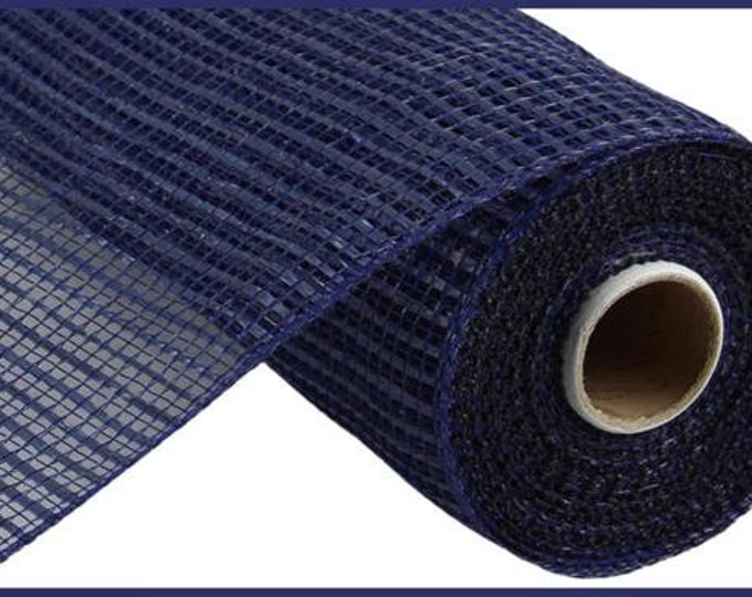 Navy Blue Deco Mesh, 10 Inch Navy Blue Deco Mesh, Deco Mesh Rolls, Deco ...