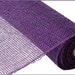 21 Inch Purple Poly Burlap Mesh, Poly Burlap Mesh, Poly Burlap Wreath ...