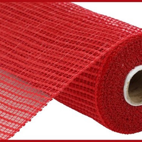 Red Mesh Wreath - Etsy