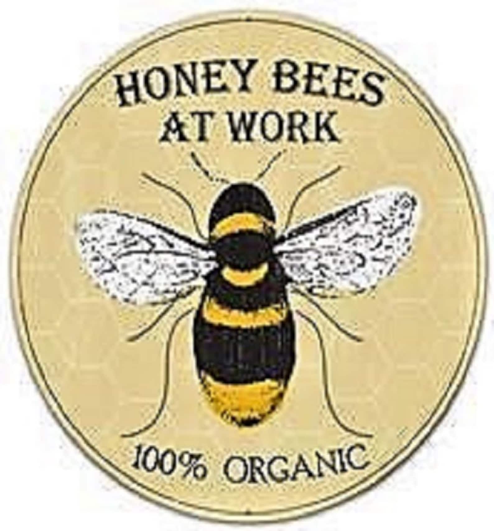 Honey Bees at Work Sign 12 Inch Sign Metal 12 Inch Round | Etsy
