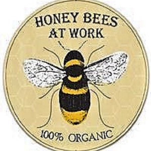 Honey Bees at Work Sign, 12 Inch Sign Metal, 12 Inch Round Honey Bees ...