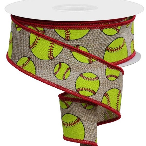 Softball Ribbon - Etsy