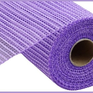 Lavender Horizontal Wide Stripe Mesh 10" Wide X 10 Yards Long, Lavender ...