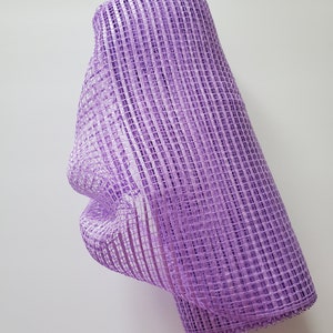 Lavender Horizontal Wide Stripe Mesh 10" Wide X 10 Yards Long, Lavender ...