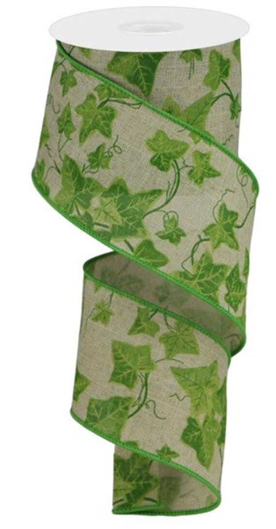 Wreaths & Door Hangers Home Décor Home & Living Ivy Ribbon Green Ivy On ...