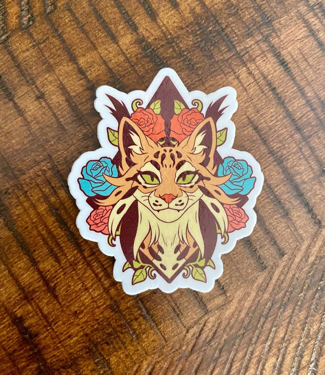 Lynx Sticker - Etsy
