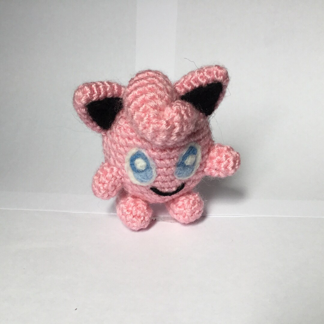 Pokemon Jigglypuff Crochet Toy, Amigurumi Pokemon, Crochet Pokemon, Toy ...